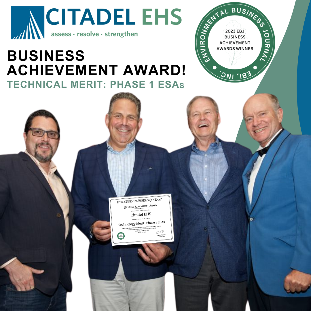 EBJ Award Ceremony - Citadel EHS